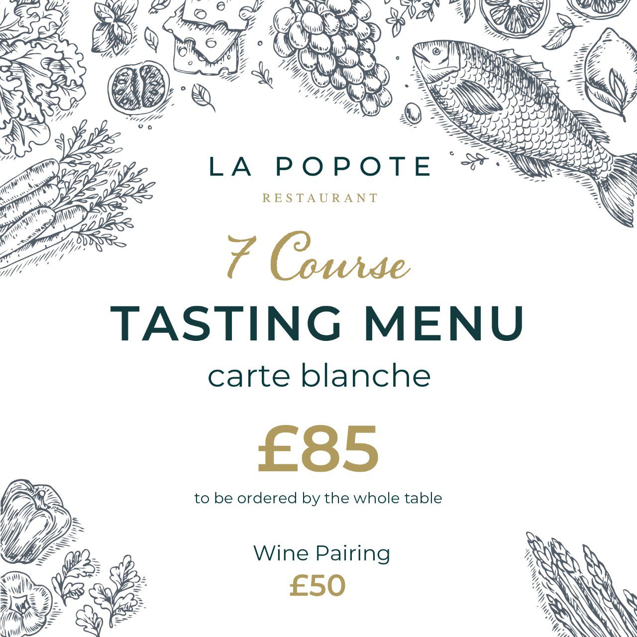 Menu | French Restaurant | La Popote