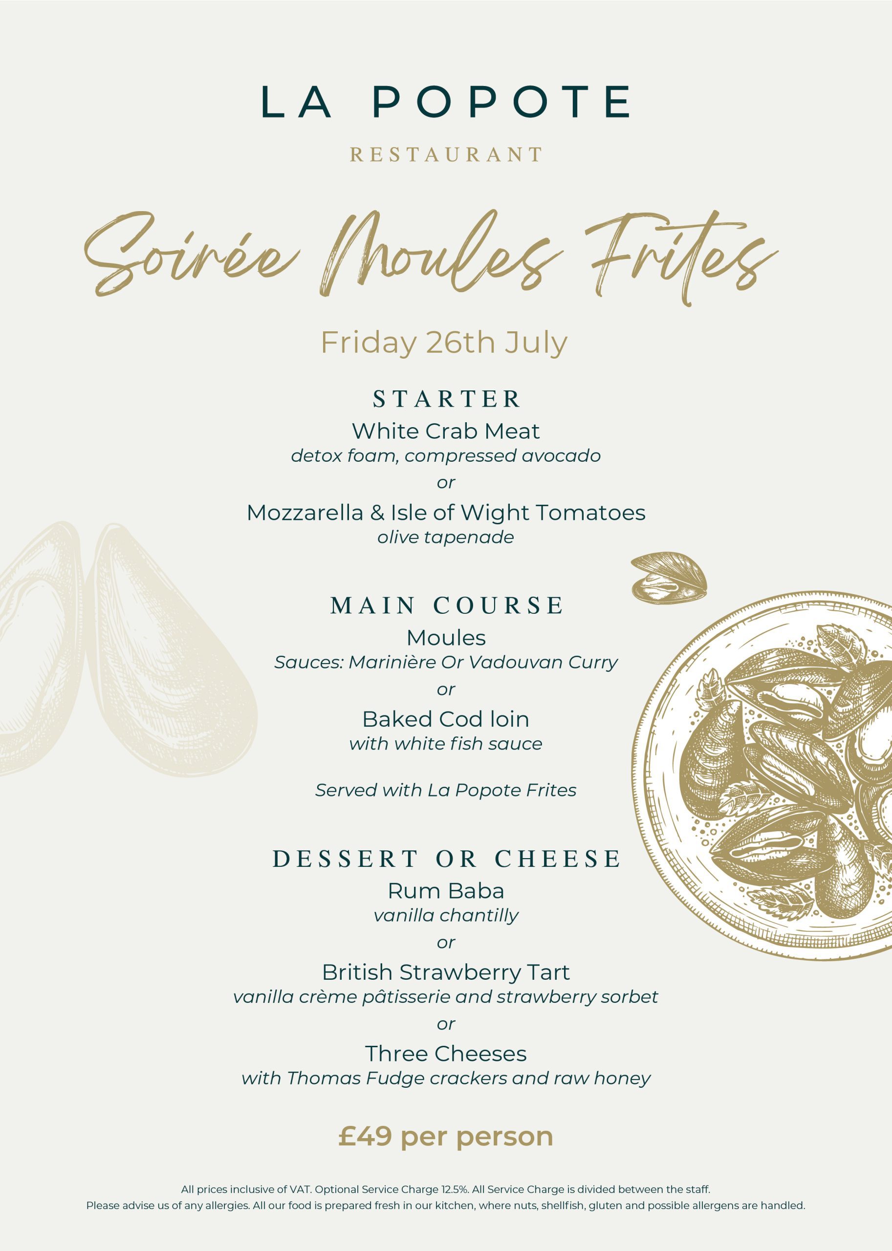 Casual Fine Dining French Restaurant in Cheshire | La Popote